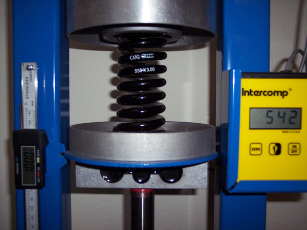 Spring Rate – Printed vs. Measured Ratings