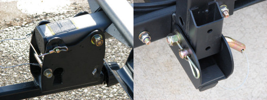 Hitch Mount Tray Style Rack Roundup